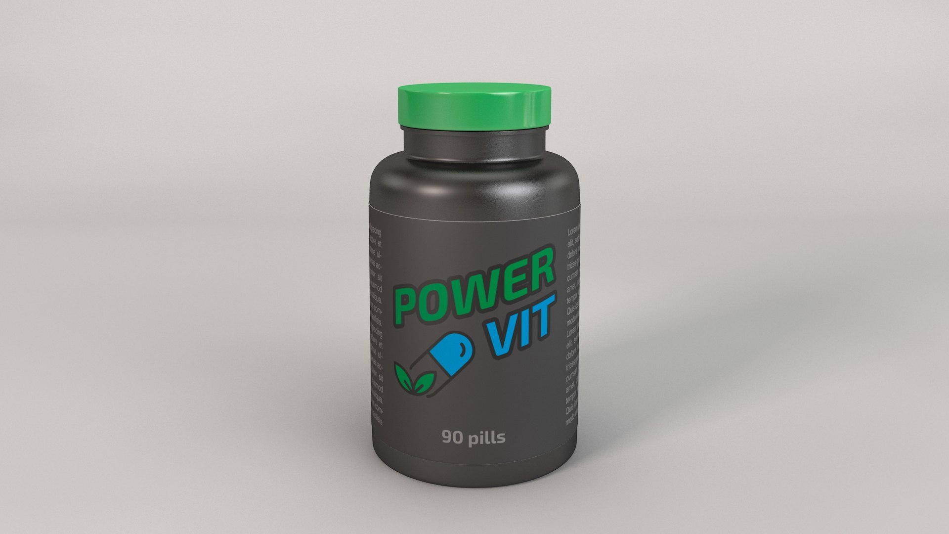 3D Vitamin model - TurboSquid 1930739