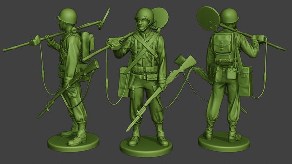 Army Man 3D Models for Download | TurboSquid
