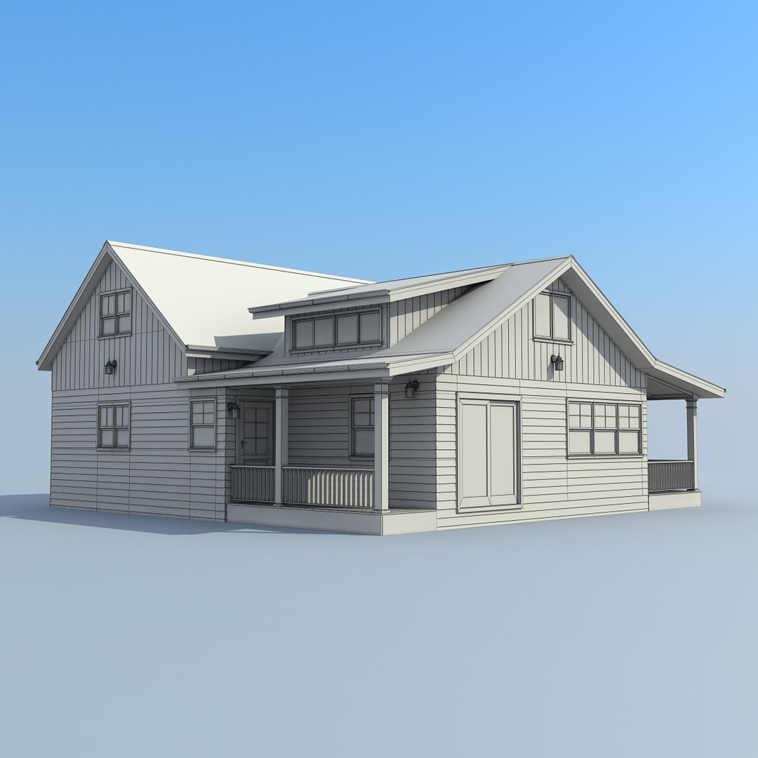 3d Model Lake House
