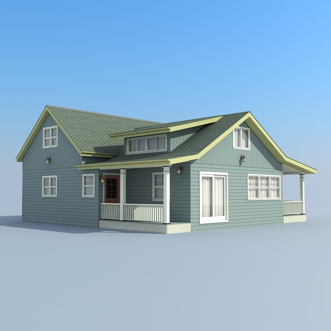 3d Model Lake House