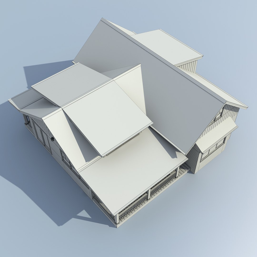 3d Model Lake House