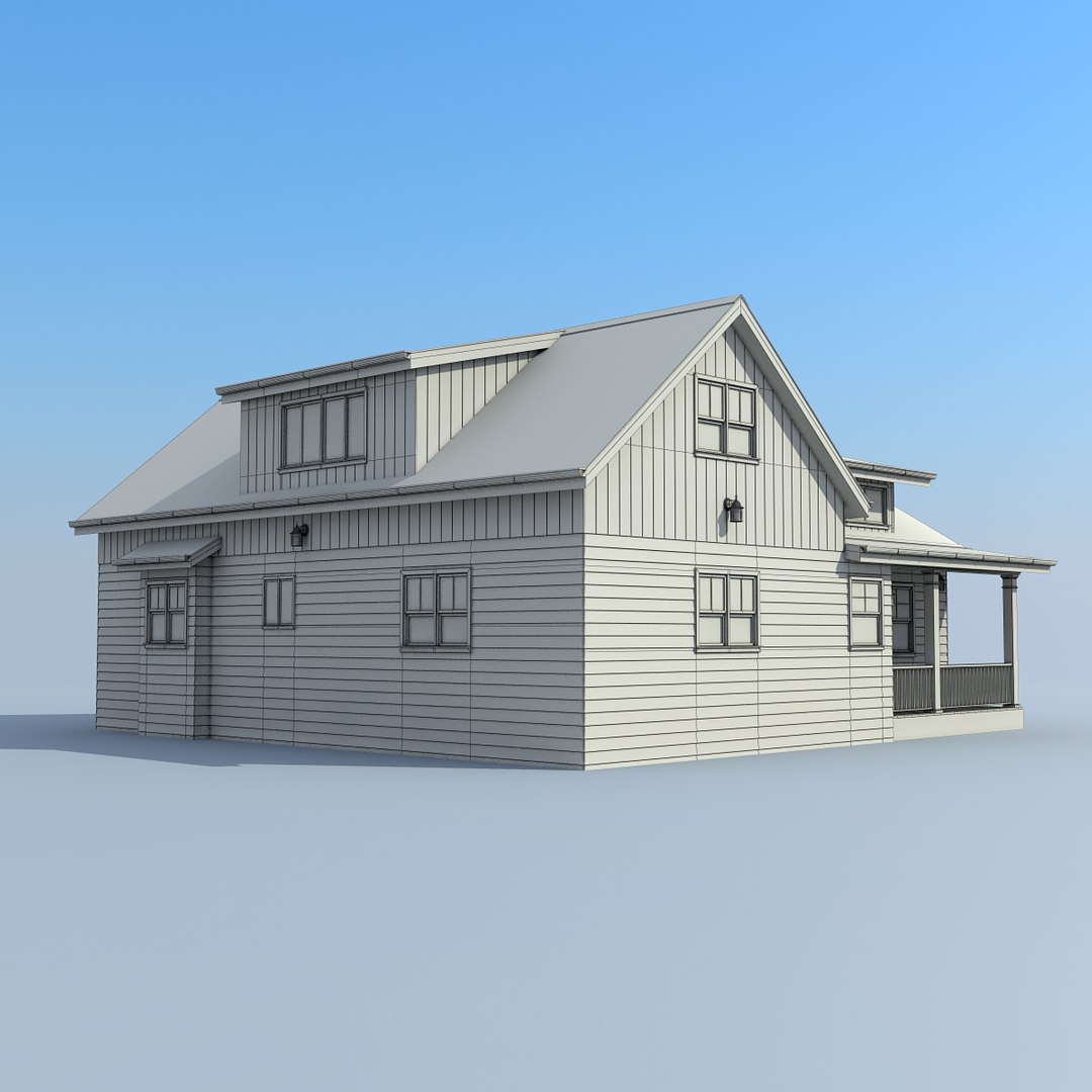 3d Model Lake House