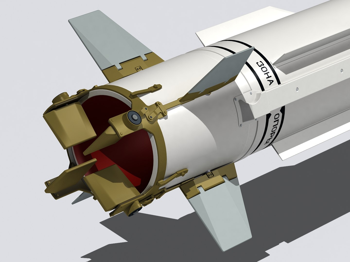 3d 3ds Shtil-1 Shtil Missile
