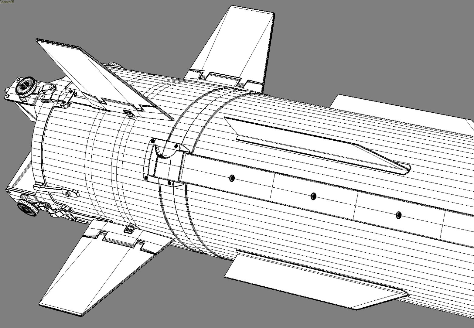 3d 3ds Shtil-1 Shtil Missile