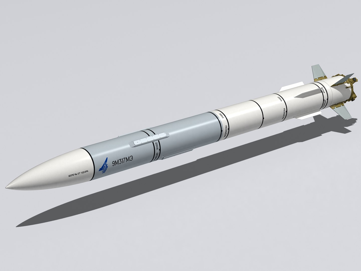 3d 3ds Shtil-1 Shtil Missile