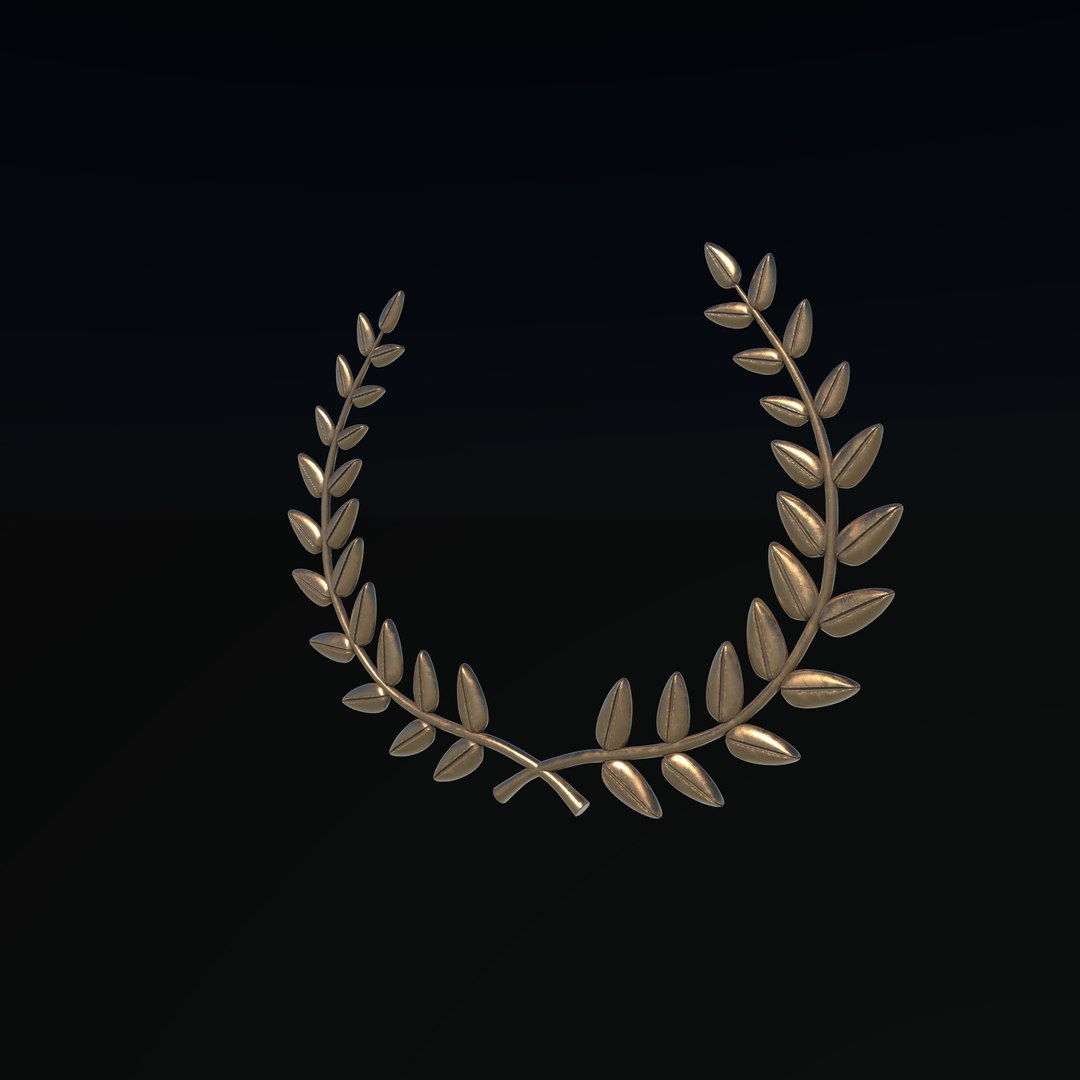 3D Laurel Wreath 3D Model - TurboSquid 2343884