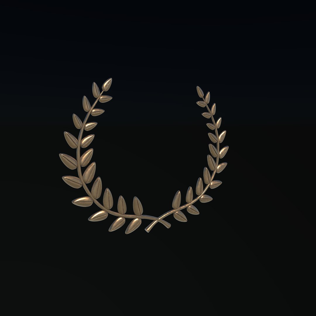 3D Laurel Wreath 3D Model - TurboSquid 2343884