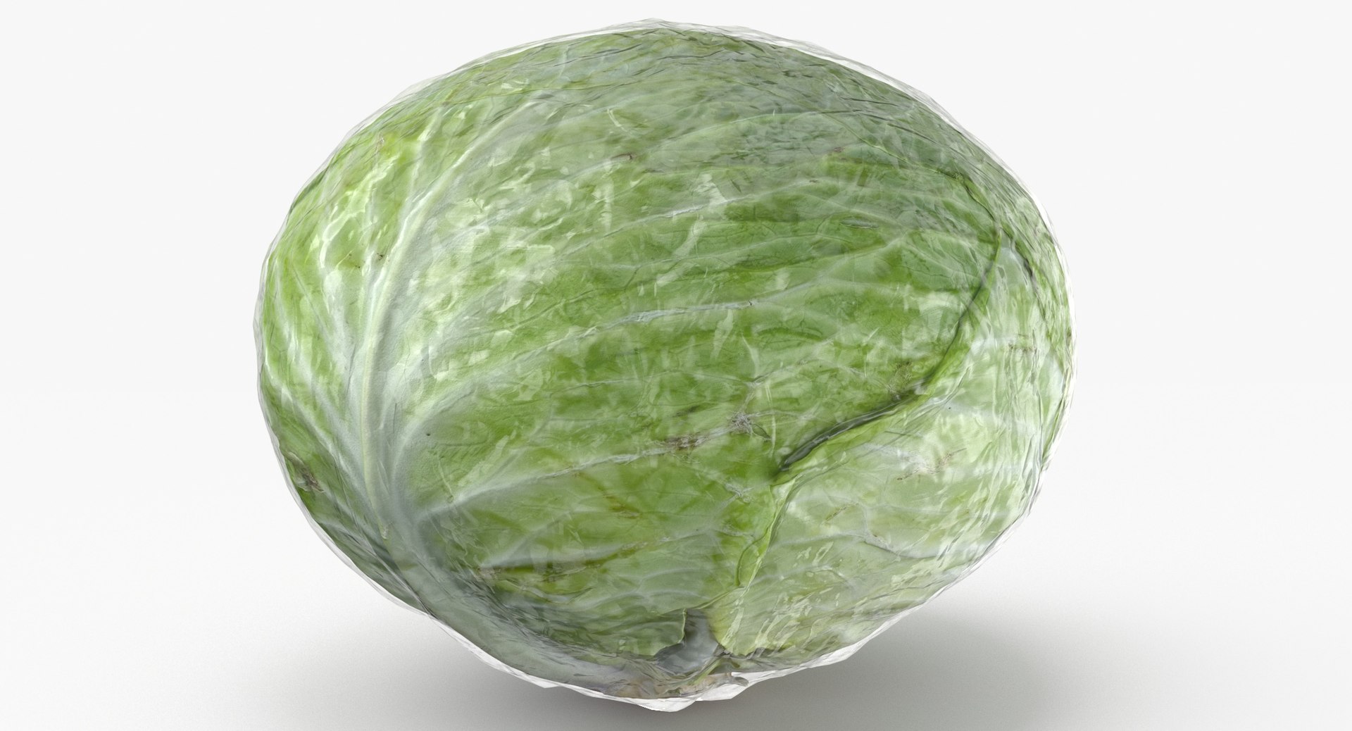 3D Cabbage 01 With Wrap - TurboSquid 1839077