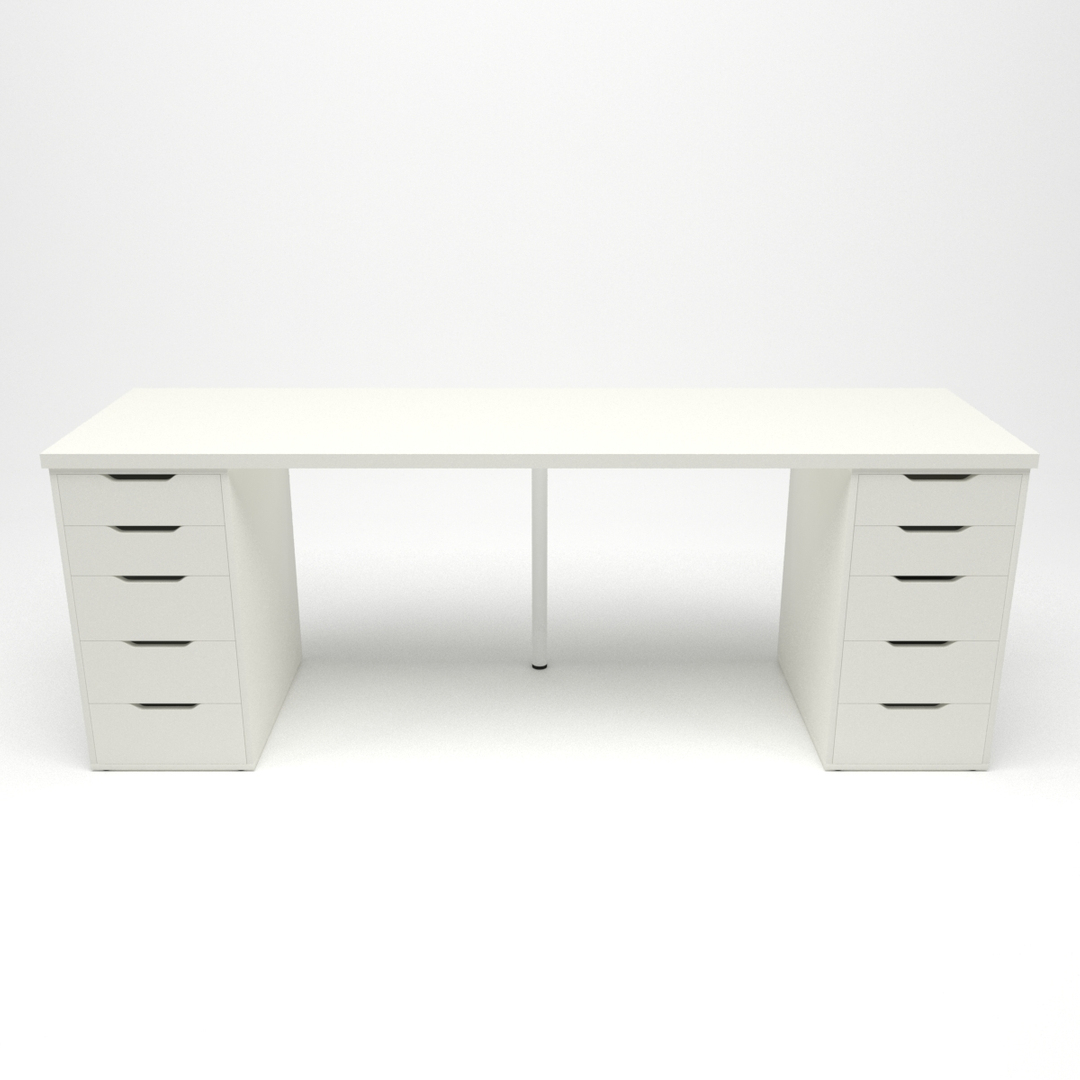 Table Drawers 3D Model - TurboSquid 1205059