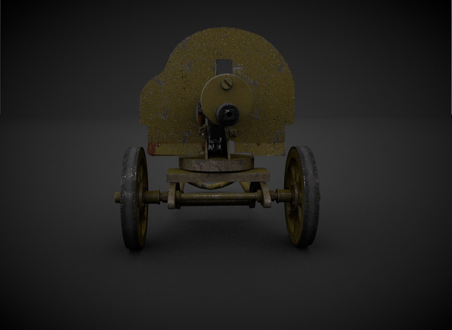 3d Model Maxim M1910