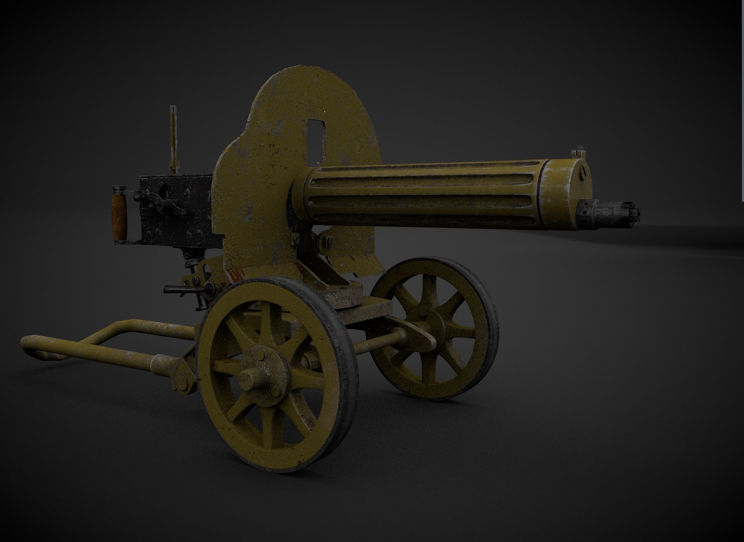 3d Model Maxim M1910