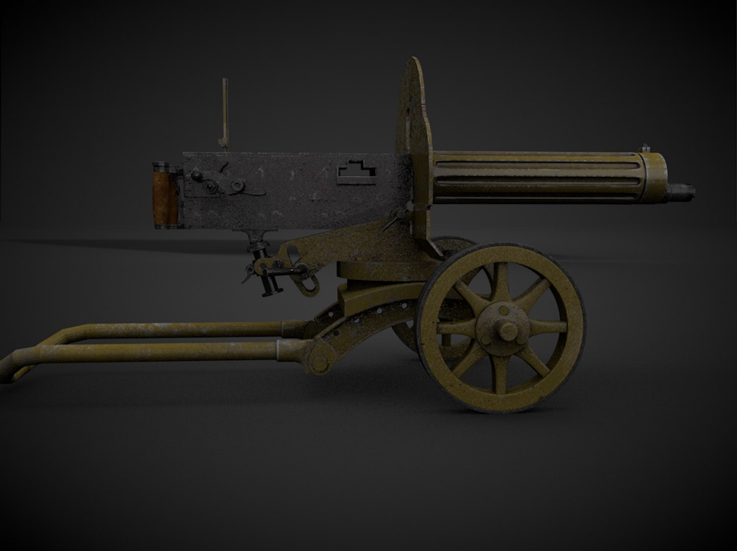 3d Model Maxim M1910