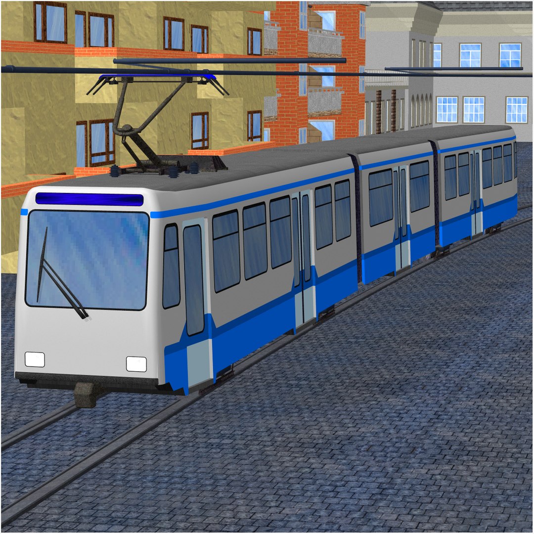 3D german tram project model - TurboSquid 1995095