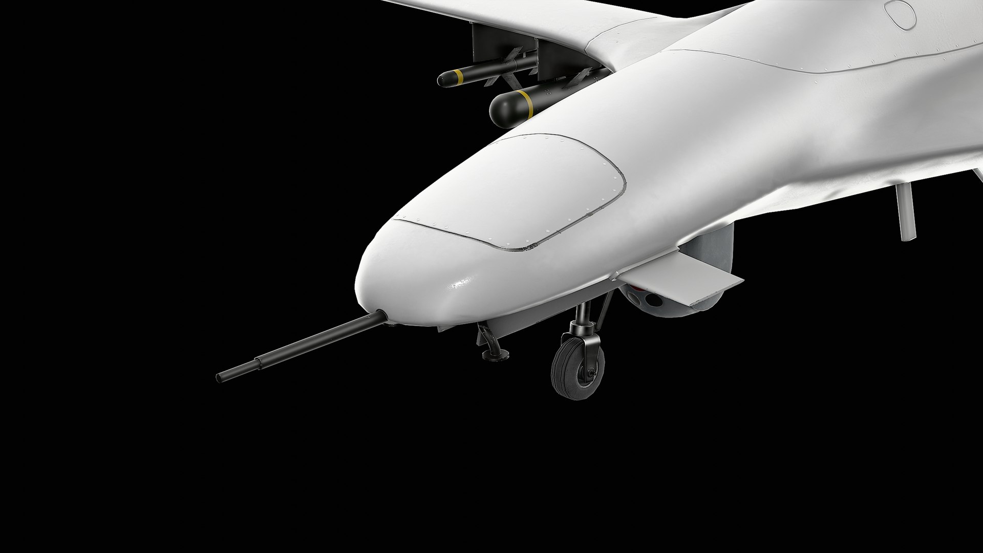 Bayraktar TB2 Unmanned Combat Aerial Vehicle 3D Model - TurboSquid 2295748