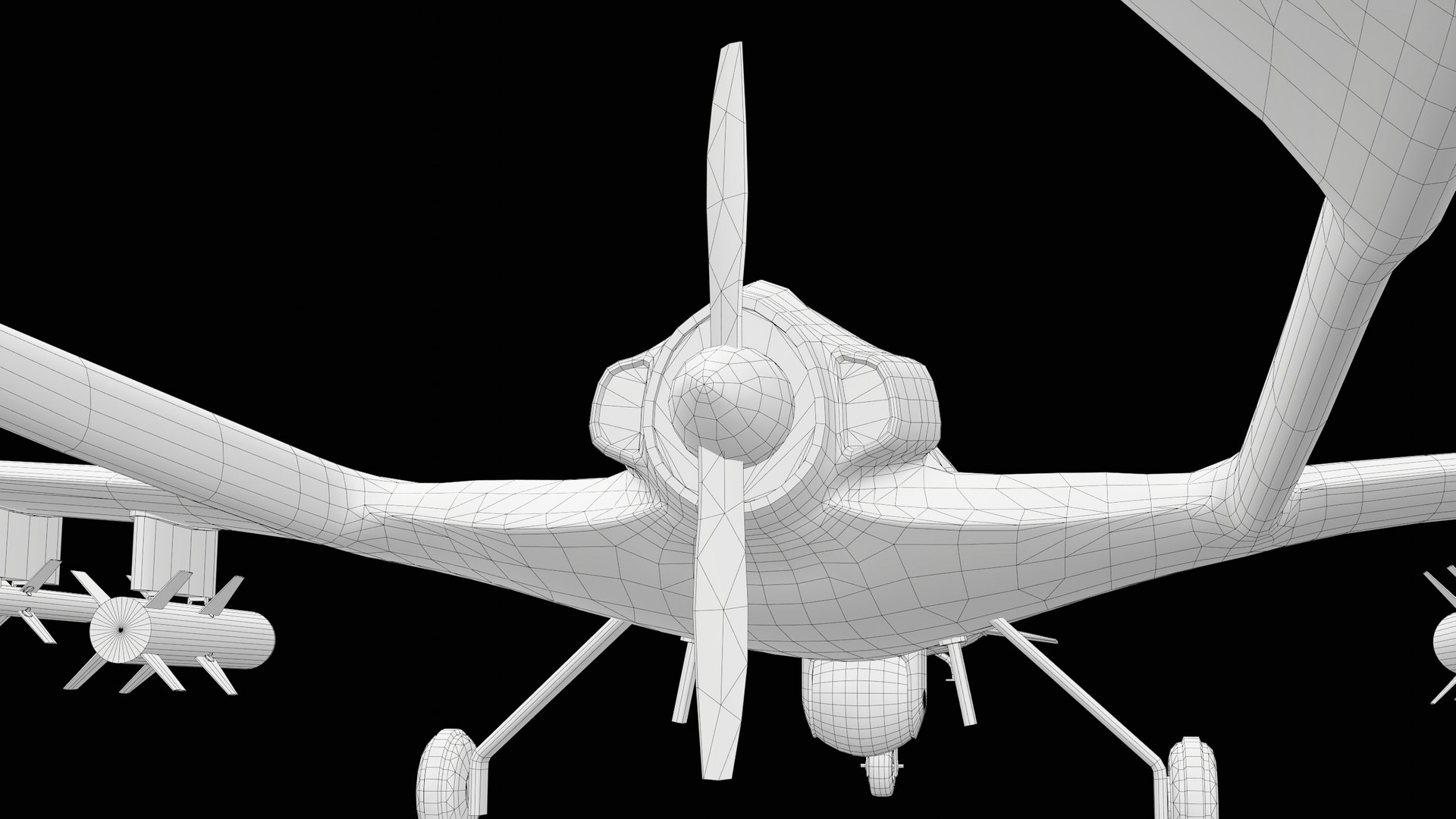 Bayraktar TB2 Unmanned Combat Aerial Vehicle 3D Model - TurboSquid 2295748