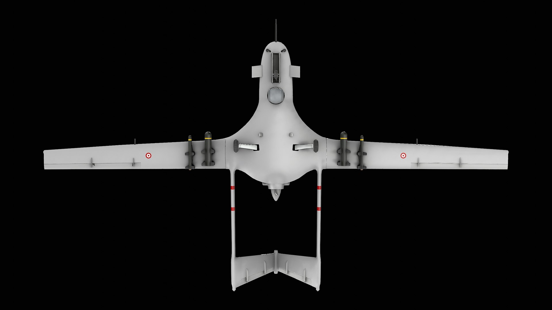 Bayraktar TB2 Unmanned Combat Aerial Vehicle 3D Model - TurboSquid 2295748