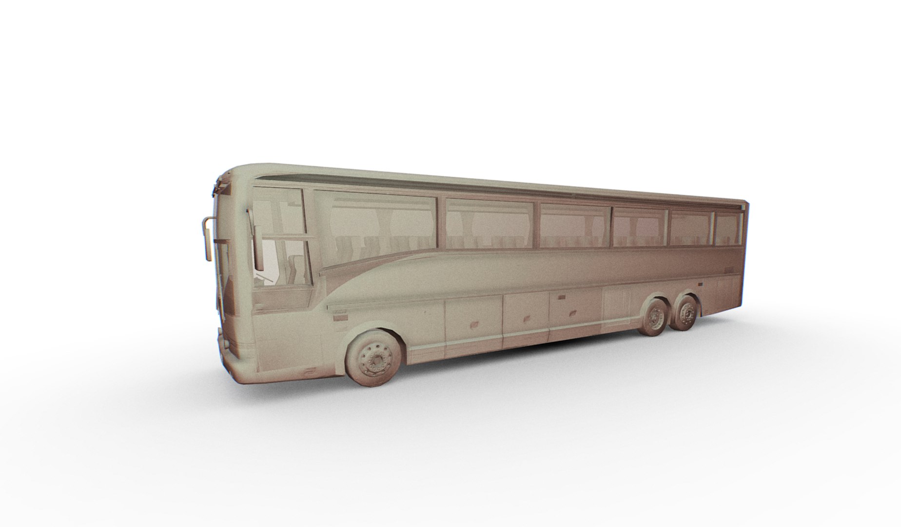 3D Van Hool Tour Bus Model - TurboSquid 2138092