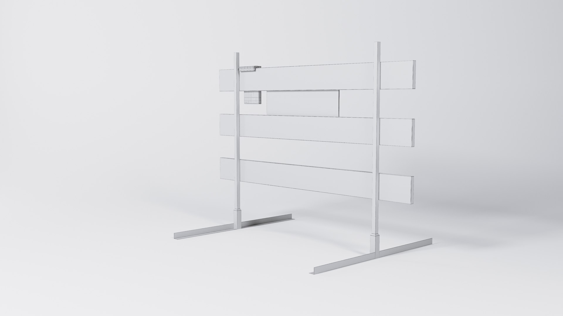 Construction Work Sign 3D - TurboSquid 2436066