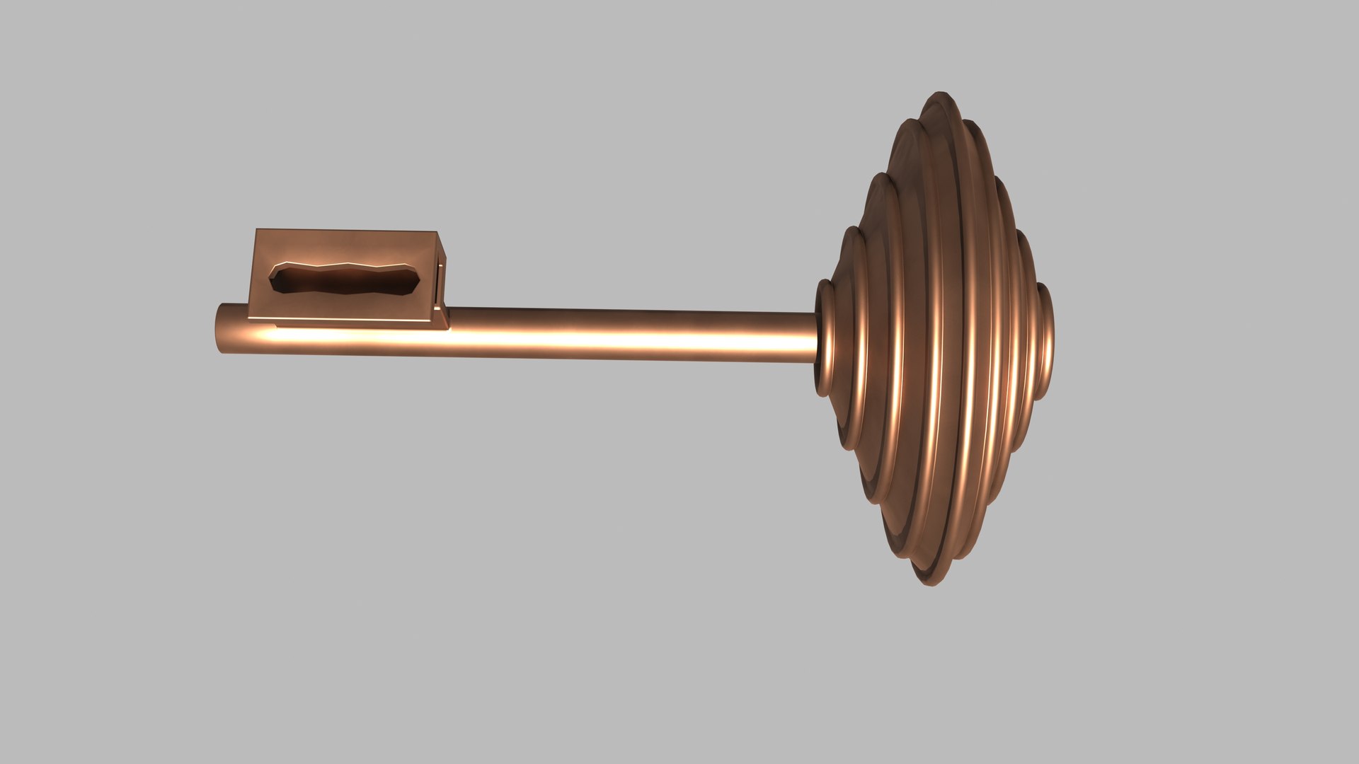 3D key metal - TurboSquid 1706974