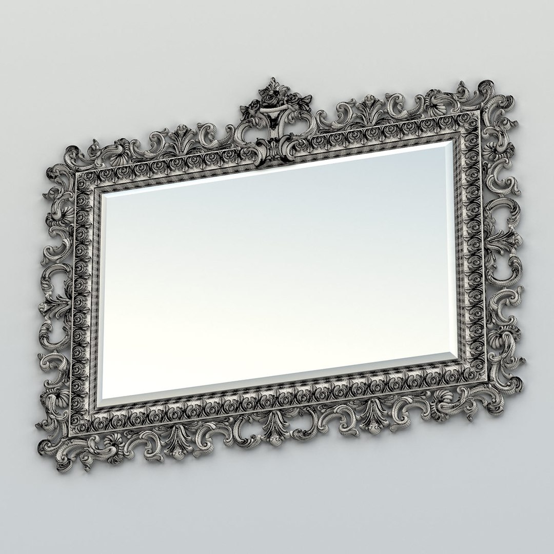 Cnc Mirror Frame 3D - TurboSquid 1704659