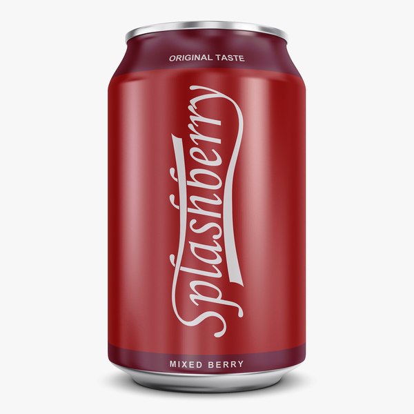 modelo 3d Lata Refresco Splashberry 330ml Simple M 1 - TurboSquid 2135631