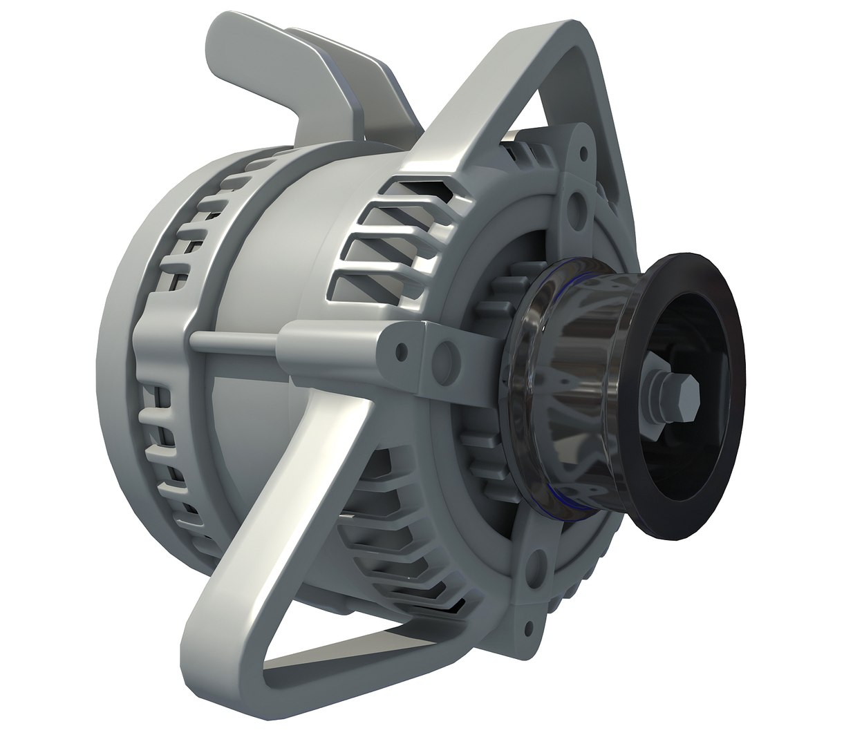 Engine alternator model - TurboSquid 1173268