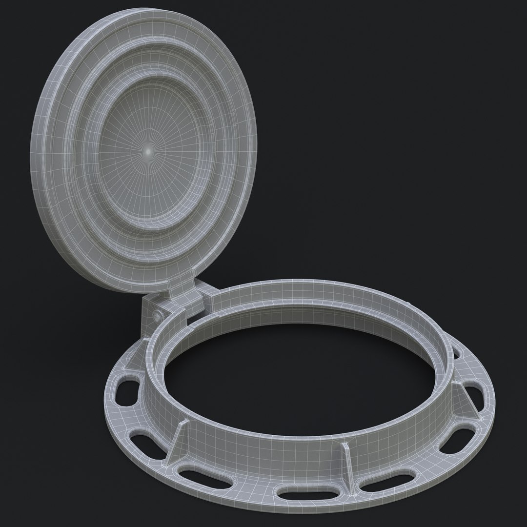 Sewer Lid Model - TurboSquid 1224625