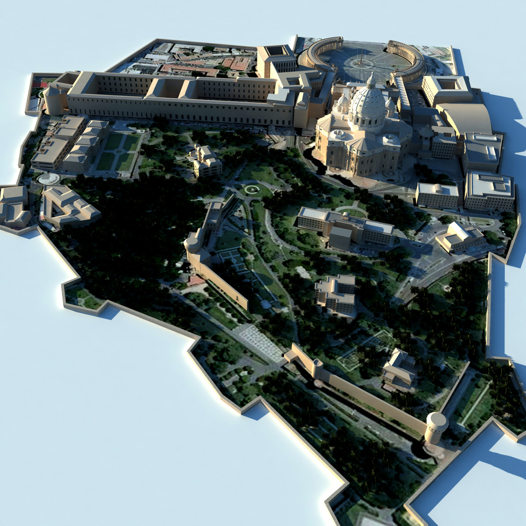 3d vatican city