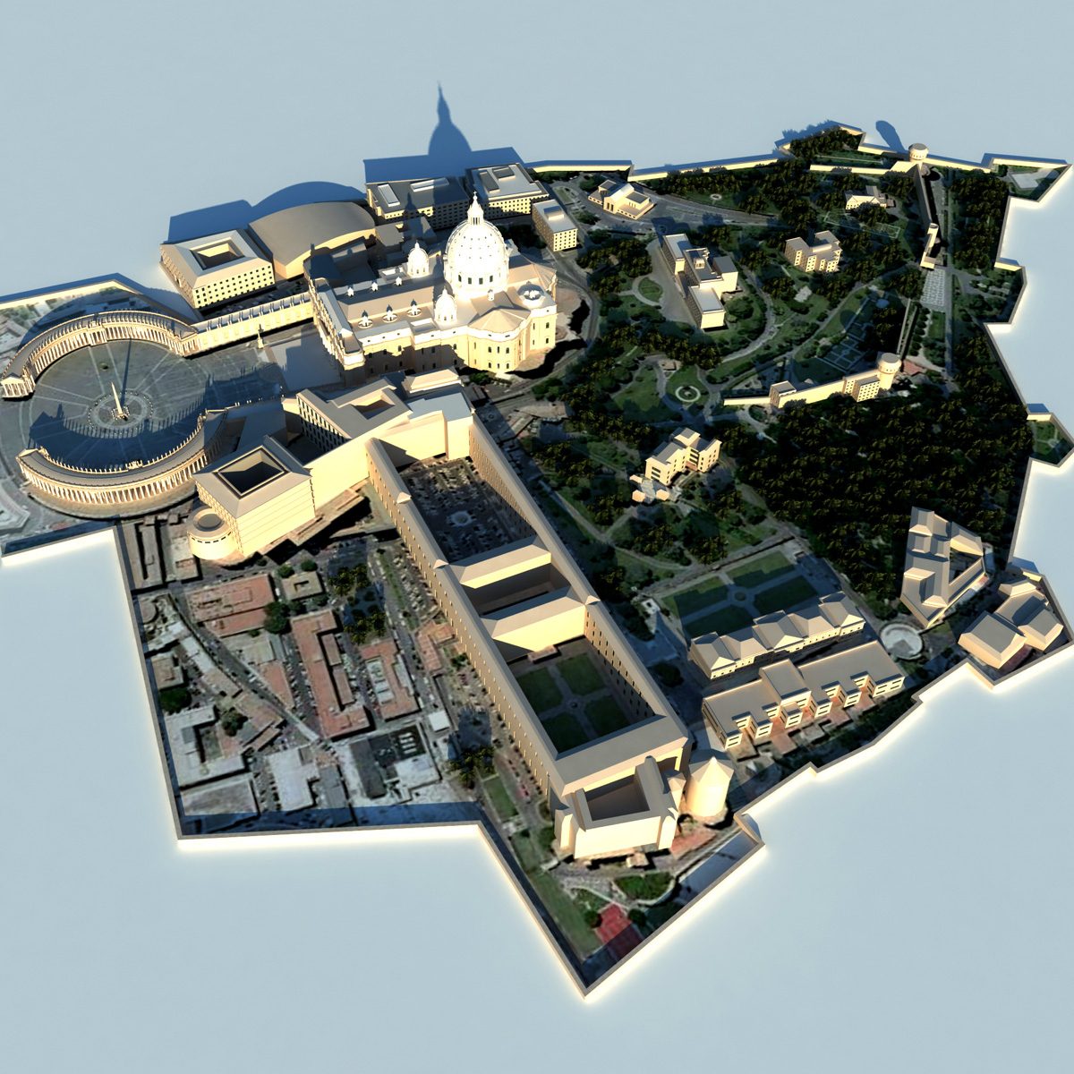 3d vatican city