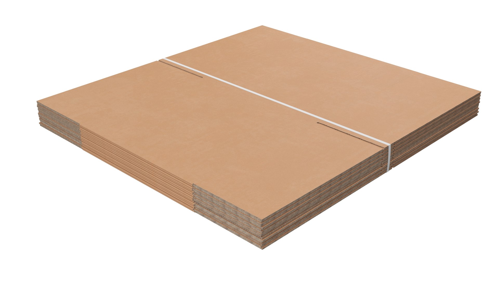 Cardboard Box Model - TurboSquid 2158190