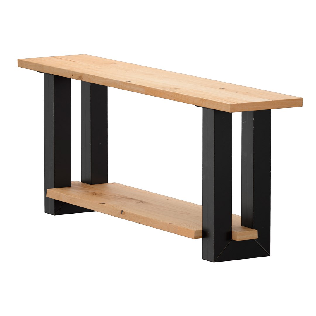 Console - Side Table Athens Oldwood 3D - TurboSquid 1957516