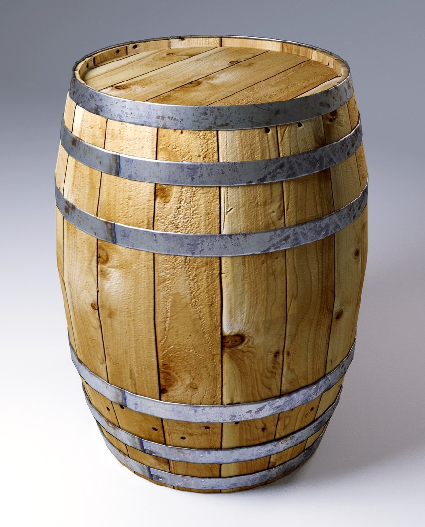 Free 3D Model Realistic Barrel - TurboSquid 1169842