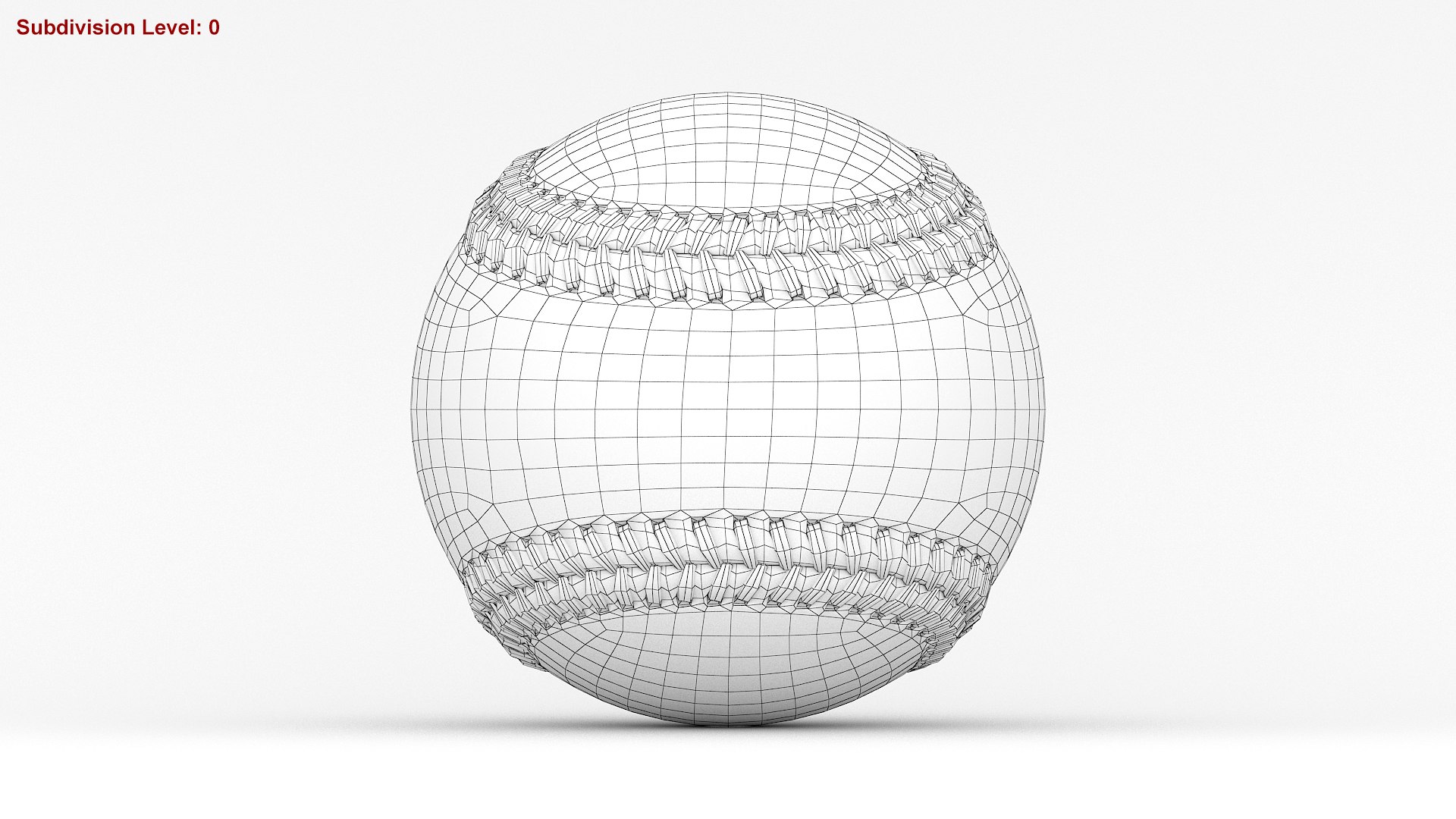 3D Baseball Ball - Wilson A1001FS - TurboSquid 2106604