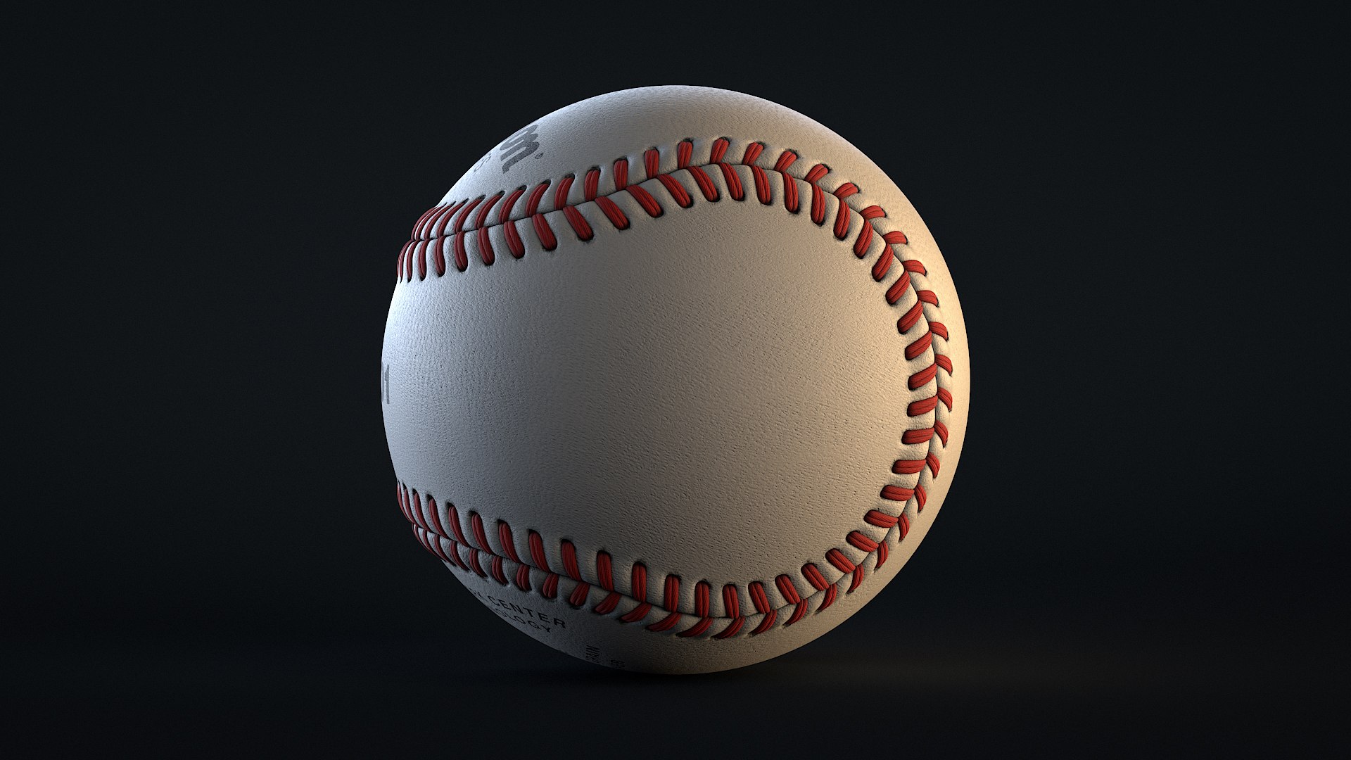 3D Baseball Ball - Wilson A1001FS - TurboSquid 2106604