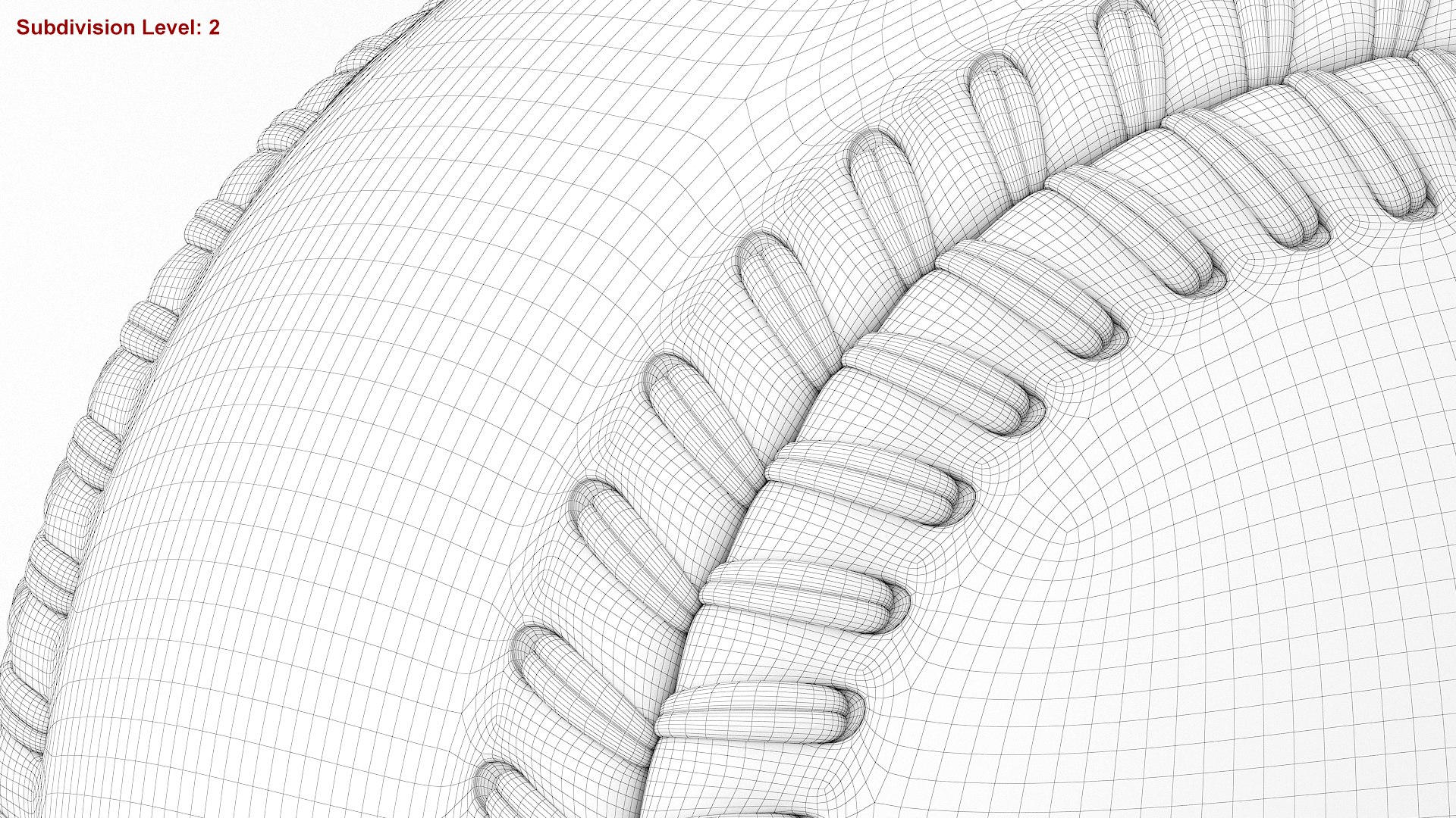 3D Baseball Ball - Wilson A1001FS - TurboSquid 2106604