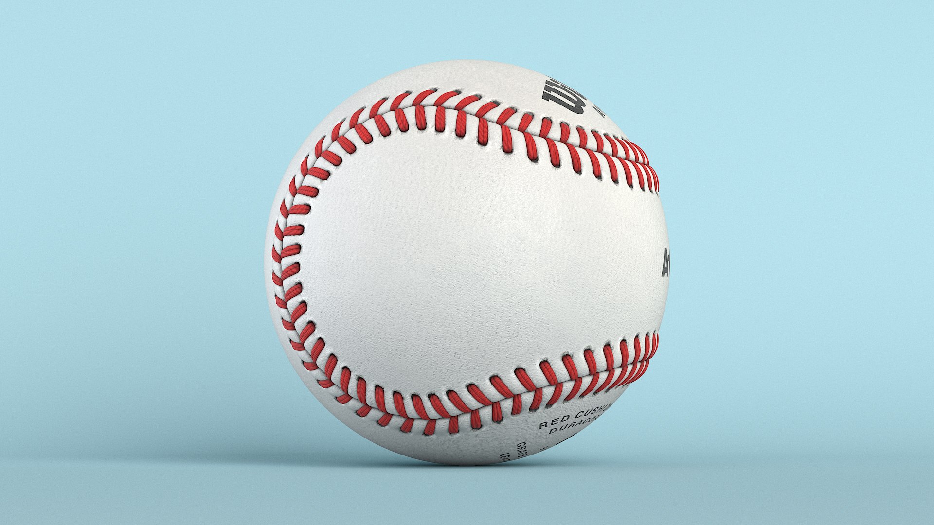3D Baseball Ball - Wilson A1001FS - TurboSquid 2106604