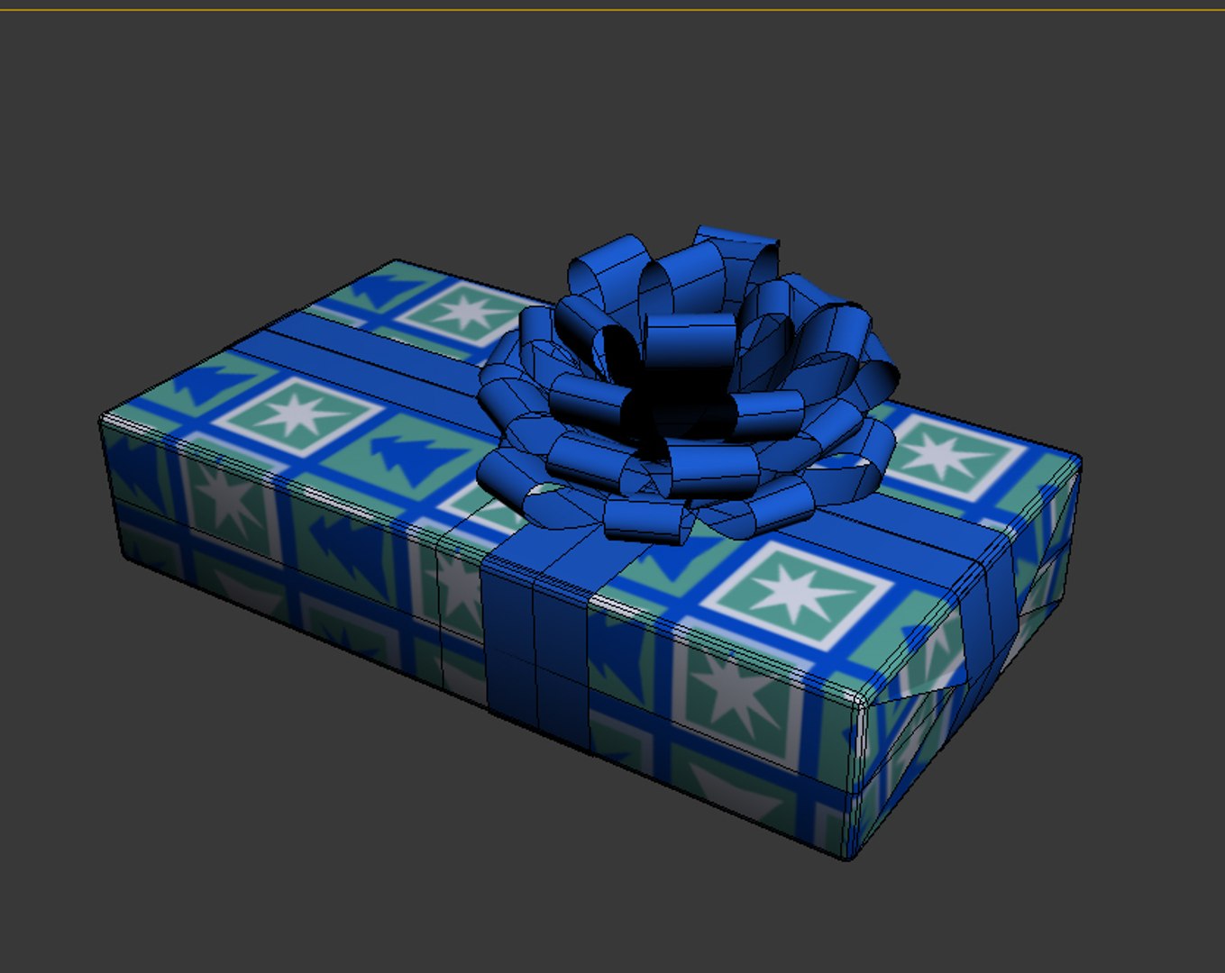 christmas present 3d model