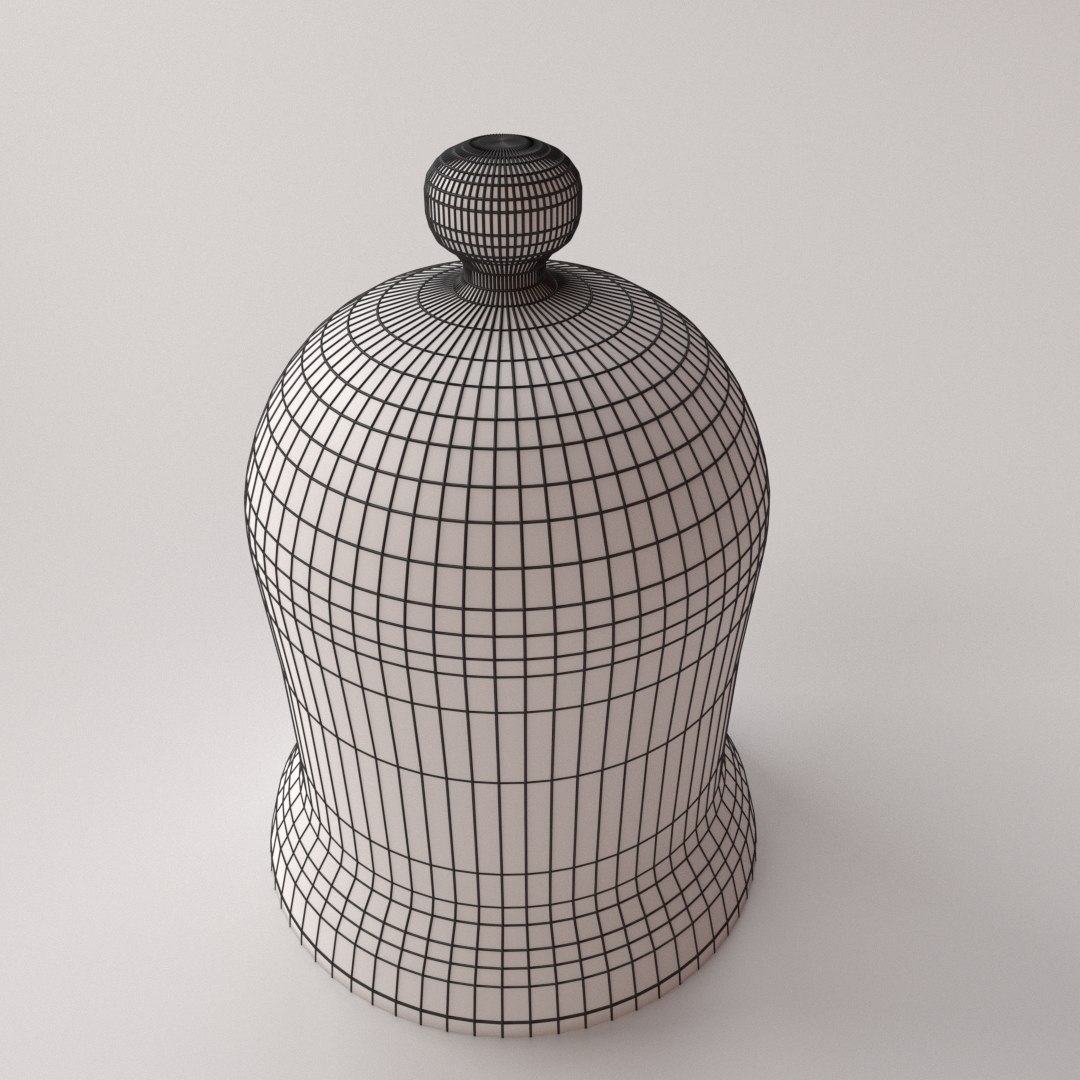 3D Cloche Bell Jar - TurboSquid 1497497