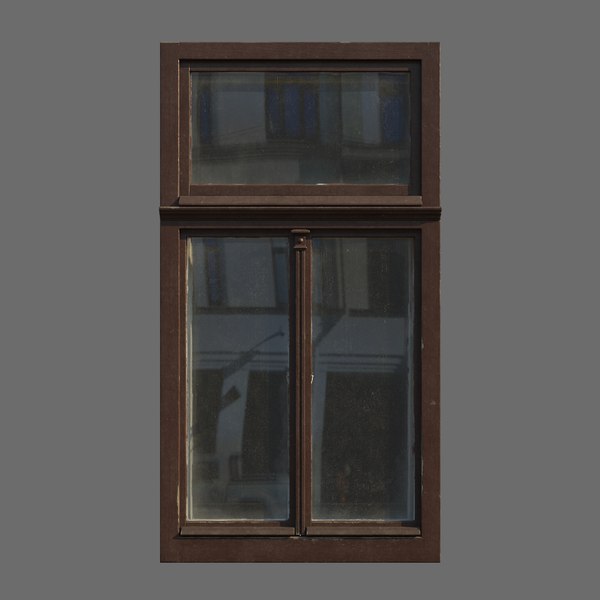 3d steampunk window
