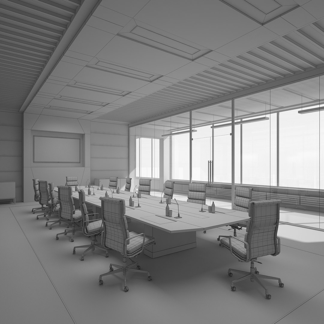 3d Conference Room Model