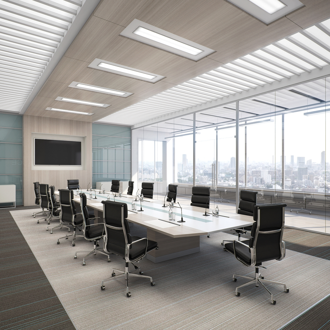 3d conference room model