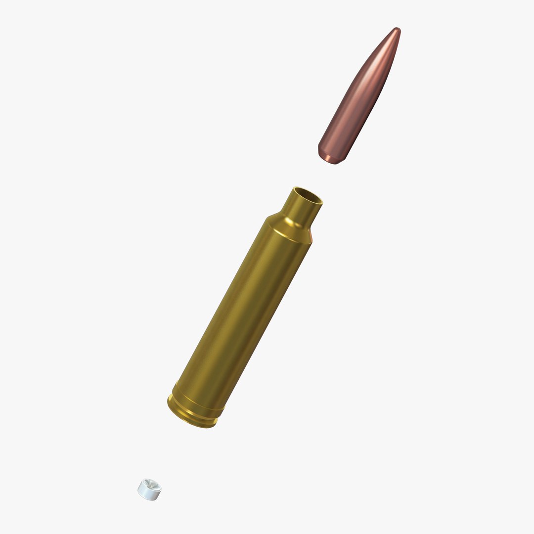 3D 7mm REM MAGNUM Bullet Model - TurboSquid 1758911