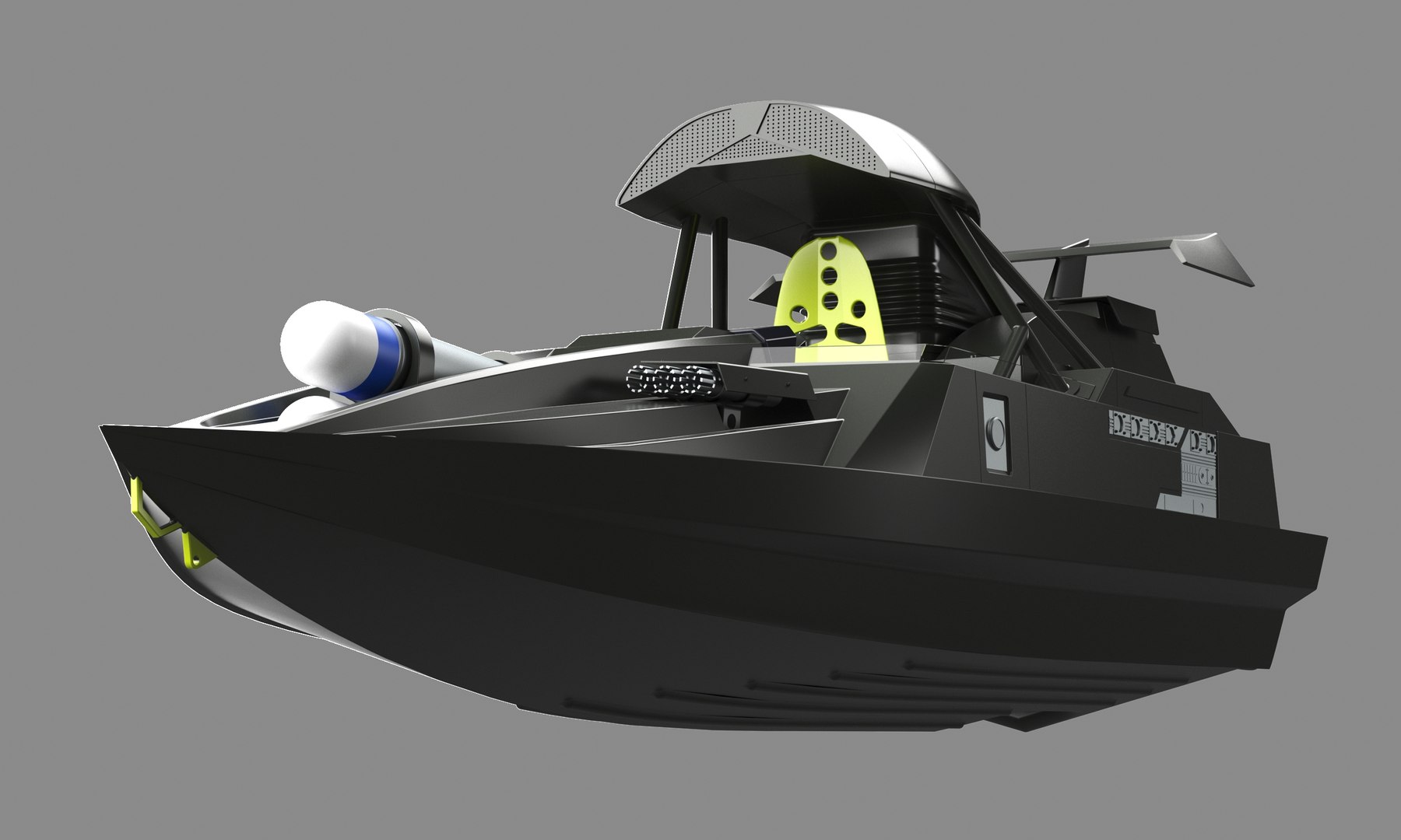 Qboat model - TurboSquid 2073714