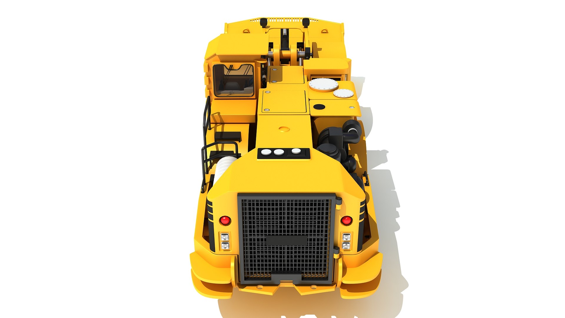 3D Underground Hard Rock Haulage Loader Model - TurboSquid 2184153