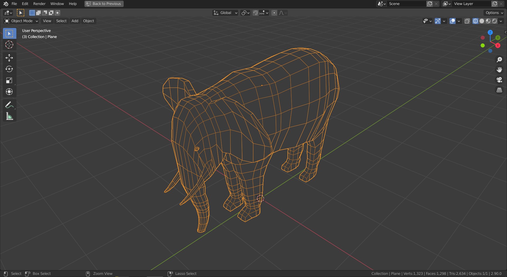 Animal Mammal Nature 3D Model - TurboSquid 1647487