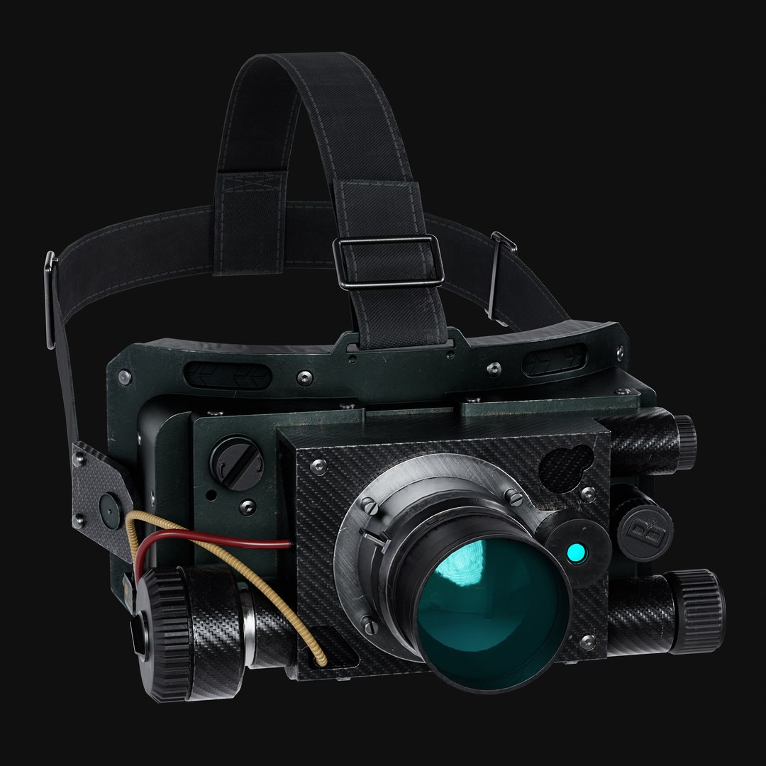 Night Vision Goggles 3D Model - TurboSquid 2286294