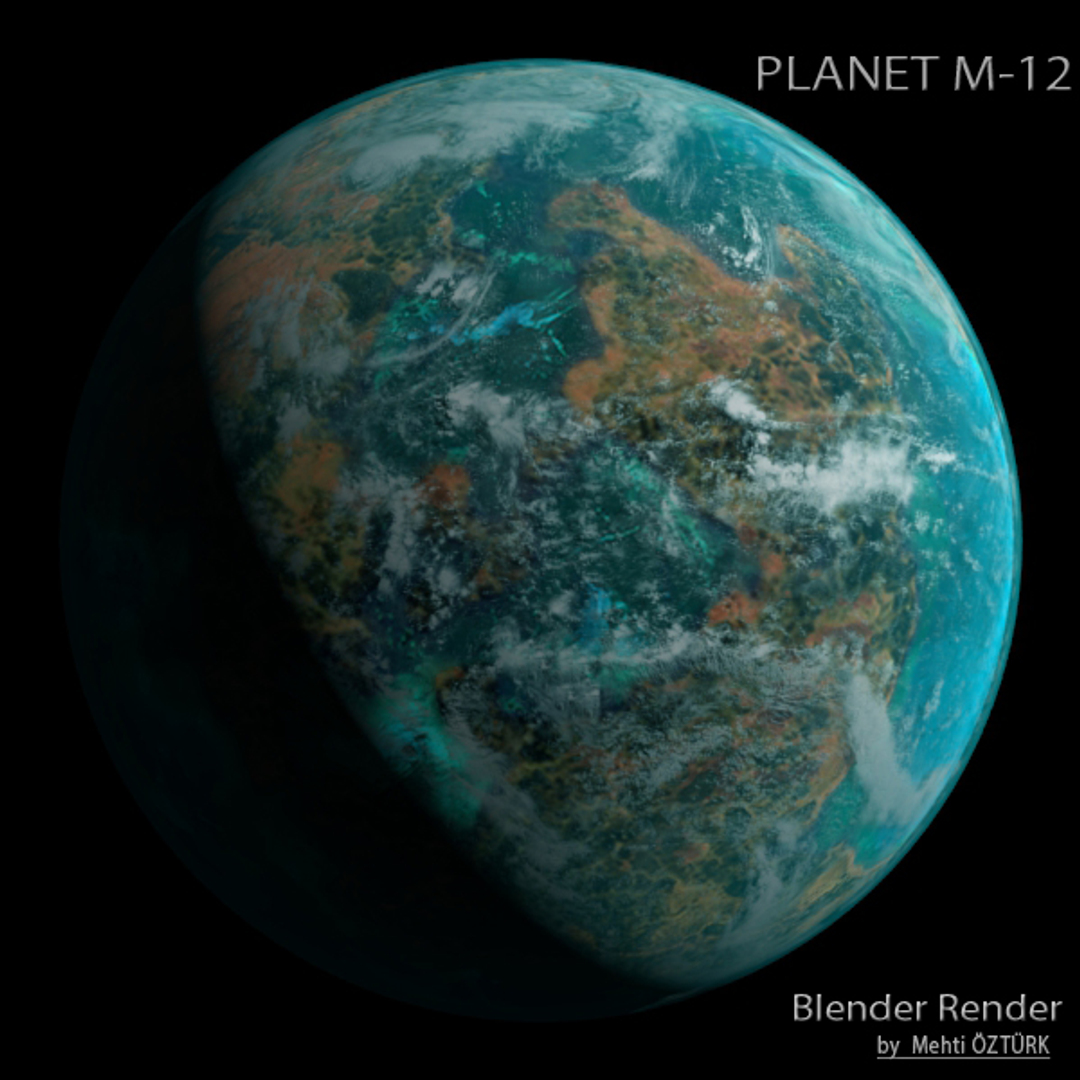 3d Model Planet M-12 M