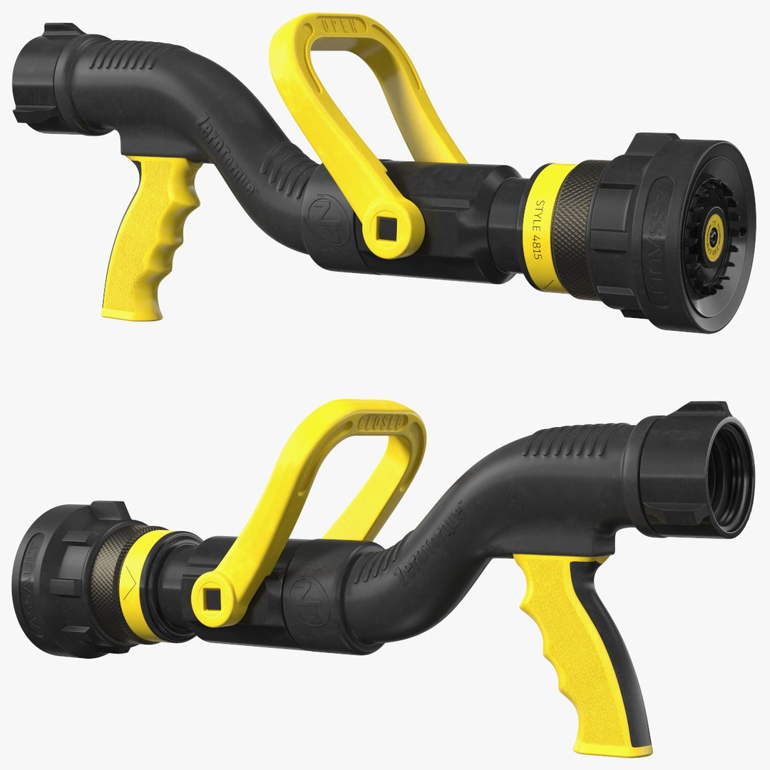 3D Assault Zero Torque Fire Nozzle with Molded Teeth - TurboSquid 1731902