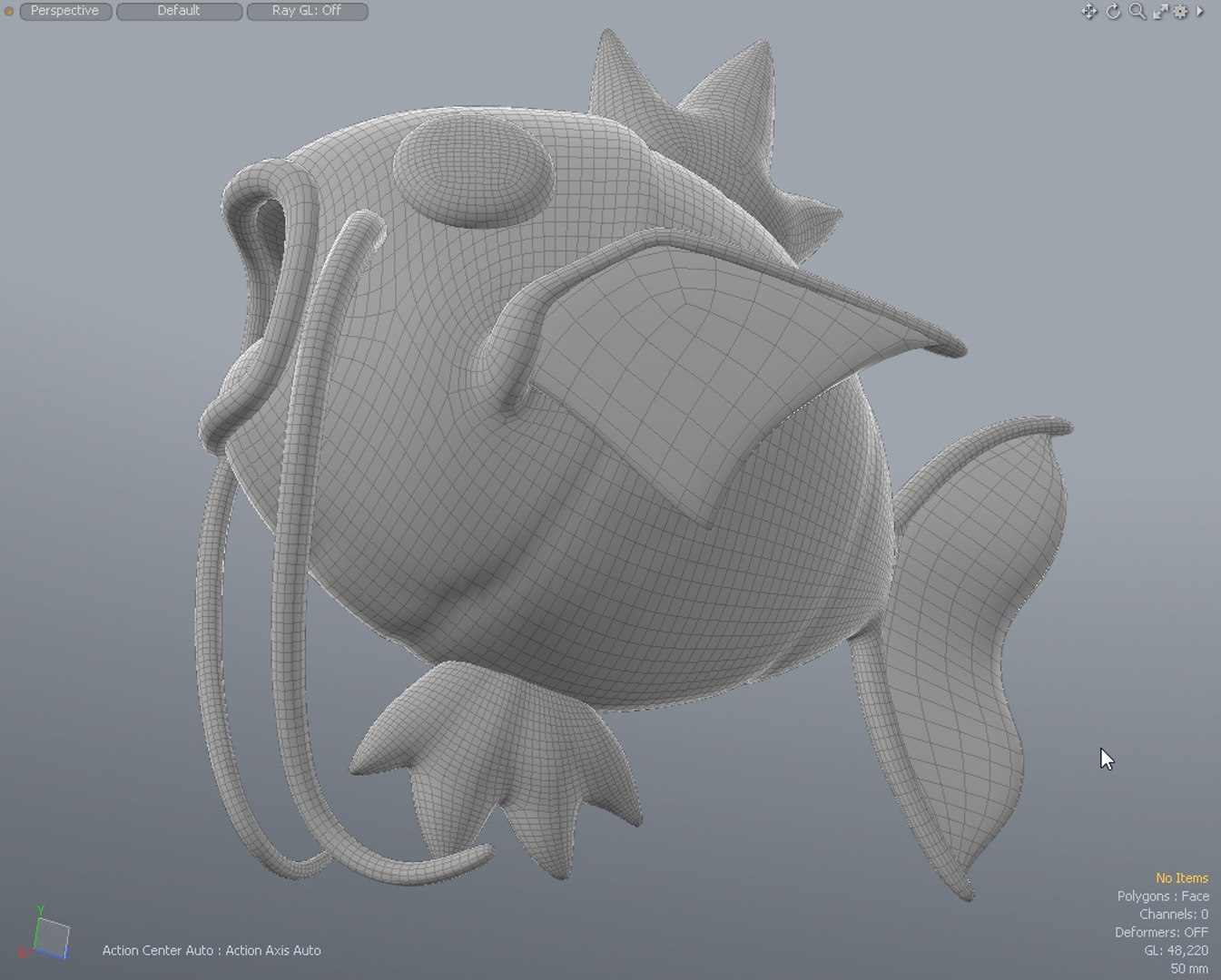 Magikarp Pokemon 3d Model