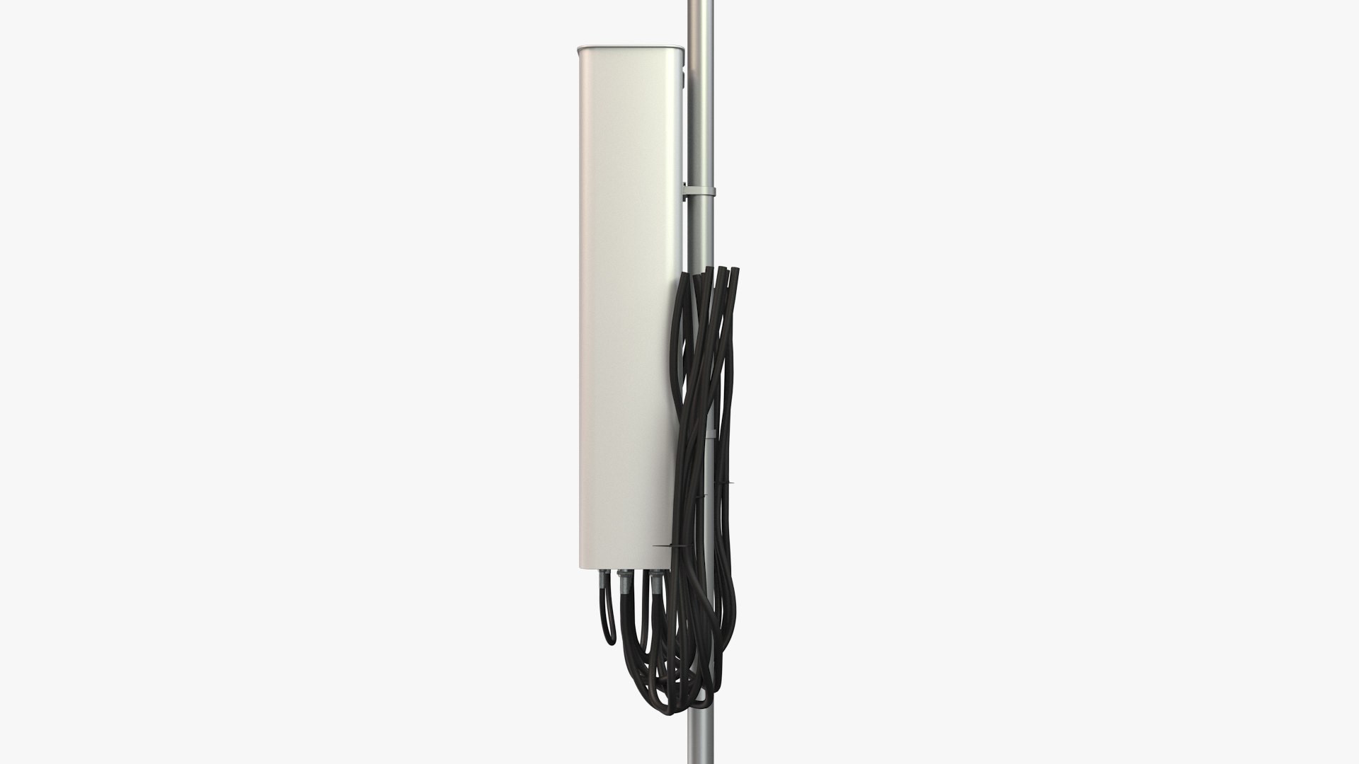 3D Model Cell Site Antenna 002 Twin Model - TurboSquid 2004398